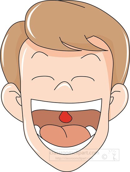 playful facial expression clipart - Classroom Clip Art
