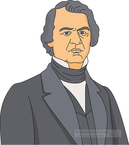 president-andrew-johnson-clipart - Classroom Clip Art
