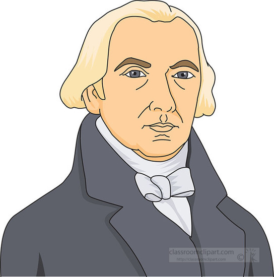 president-james-madison-clipart - Classroom Clip Art