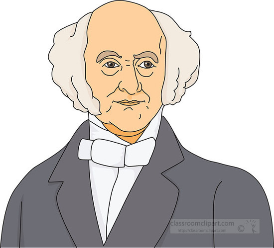 president-martin-van-buren-clipart - Classroom Clip Art
