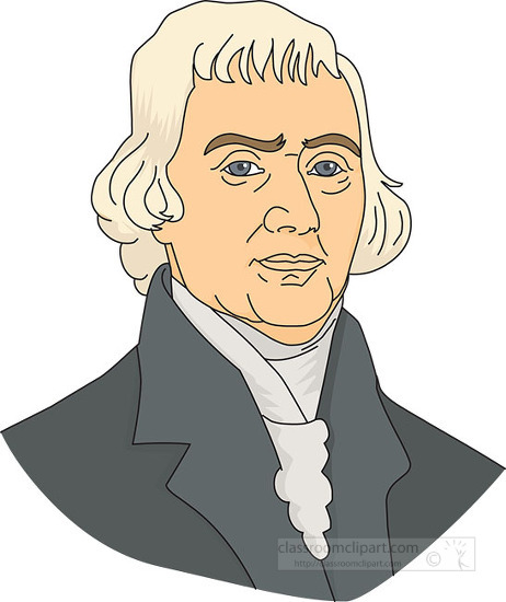 president-thomas-jefferson-clipart - Classroom Clip Art