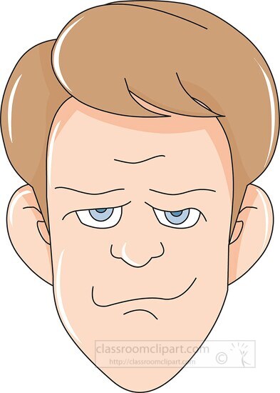Free quizical facial expression clipart - Classroom Clipart