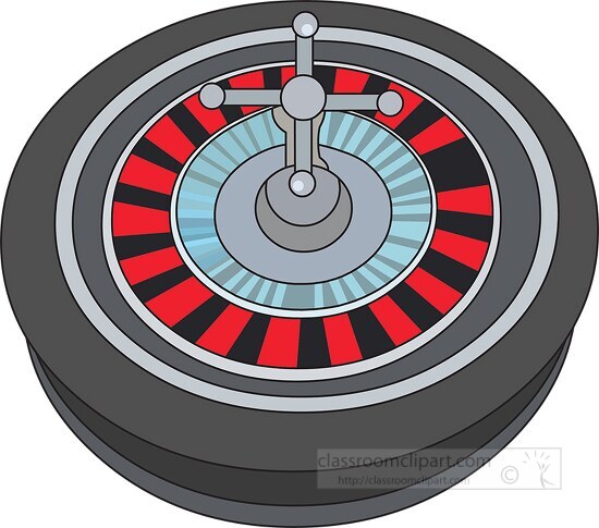 Free roulette wheel clipart - Classroom Clipart