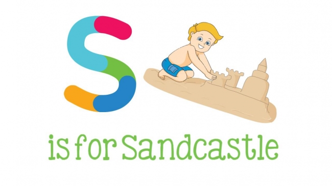 s sandcastle animated alphabet - Classroom Clip Art