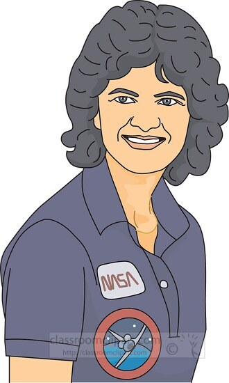 sally ride astronaut clipart 8145 - Classroom Clip Art