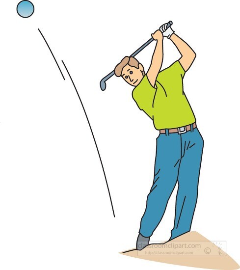 Golf Clipart-sand trap 23