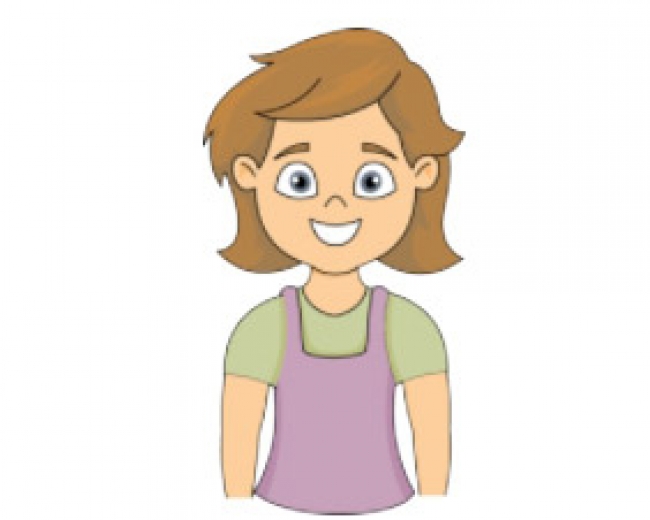 sign language hello animation - Classroom Clip Art