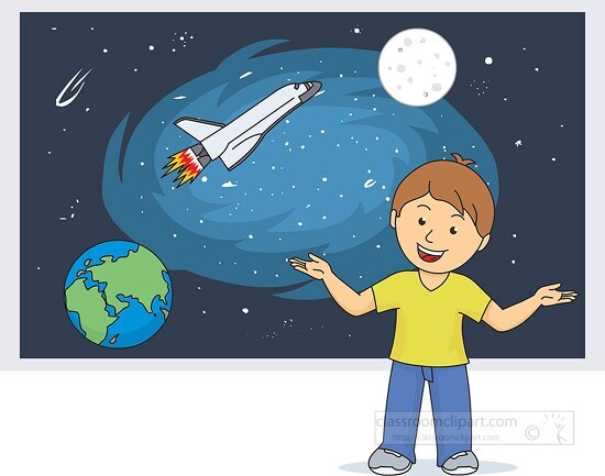 space_and_learning_02 [Converted] - Classroom Clip Art