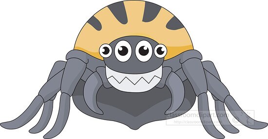 spider cartoon clipart - Classroom Clip Art