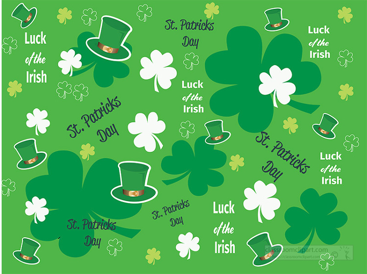 clipart st patricks day leprachaun luck of the irish button - Classroom ...