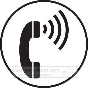 symbol accessibility volume control telephone - Classroom Clip Art