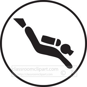 Symbols Clipart - symbol scuba diving