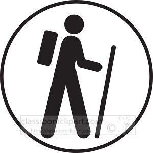 Free symbol trailhead - Classroom Clipart