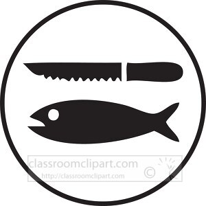 symbol water fish cleaning - Classroom Clip Art