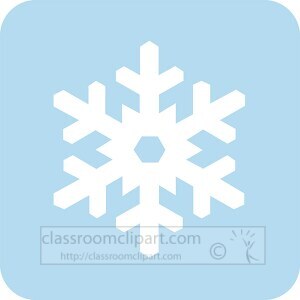 symbols winter winter recreation area color - Classroom Clip Art
