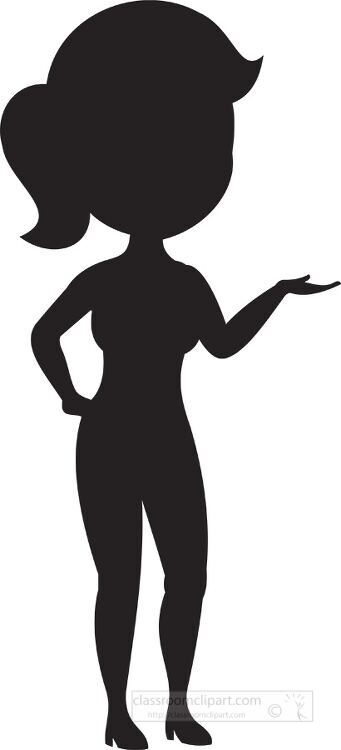 thin-lady-clipart - Classroom Clip Art