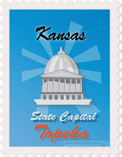 topeka kansas state capital - Classroom Clipart