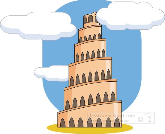 tower of babel - Classroom Clip Art