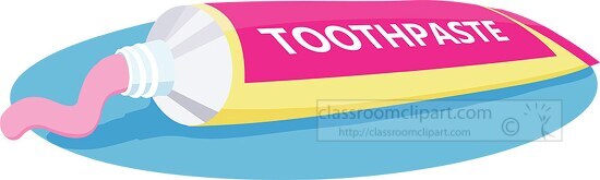 tube of toothpaste outside clipart - Classroom Clip Art