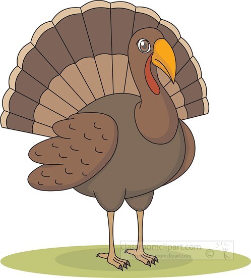 turkey vector clipart - Classroom Clip Art