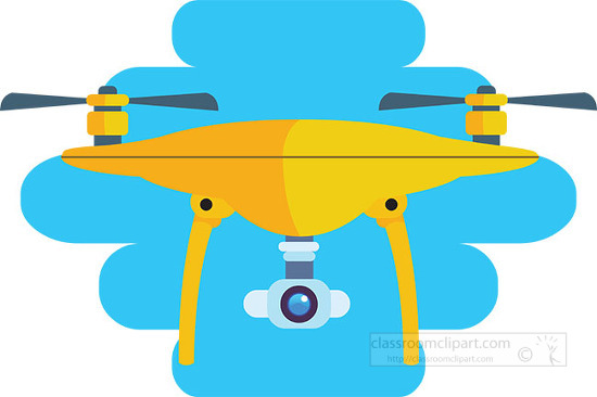 uav drone with camera clipart - Classroom Clip Art