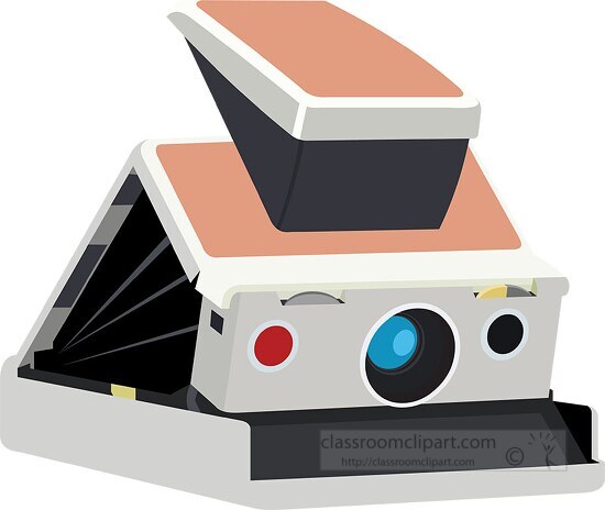 polaroid camera analog camera clipart - Classroom Clip Art
