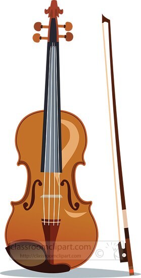 Free viola musical instrument clipart - Classroom Clipart