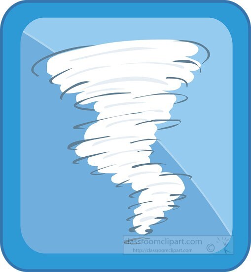 weather icon tornado 2 - Classroom Clip Art