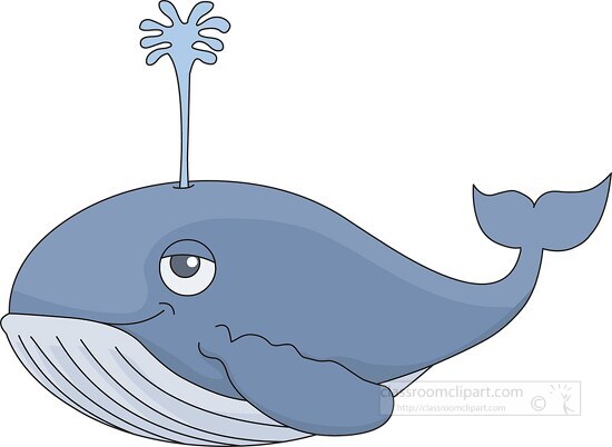 whale.eps - Classroom Clipart