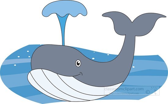 Free whale.eps - Classroom Clipart