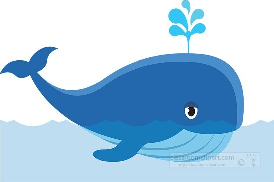 whale-marine-life-clipart - Classroom Clipart