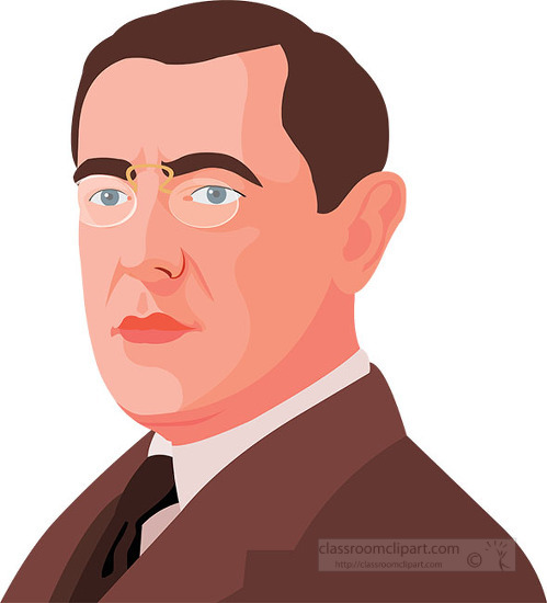 Free woodrow-wilson-american-presidents-28-clipart - Classroom Clipart