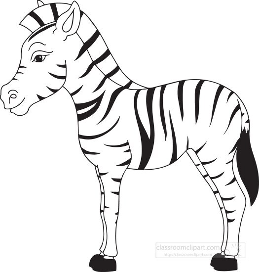 zebra - Classroom Clip Art