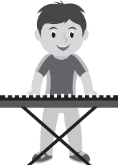 Classroom Clip Art - keyboard