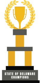 Delaware State Clipart - 50 States Clipart - Clipart - Classroom Clip Art