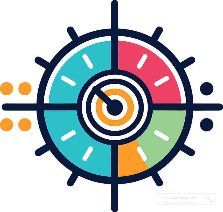 Icons-bright-colors-design-element