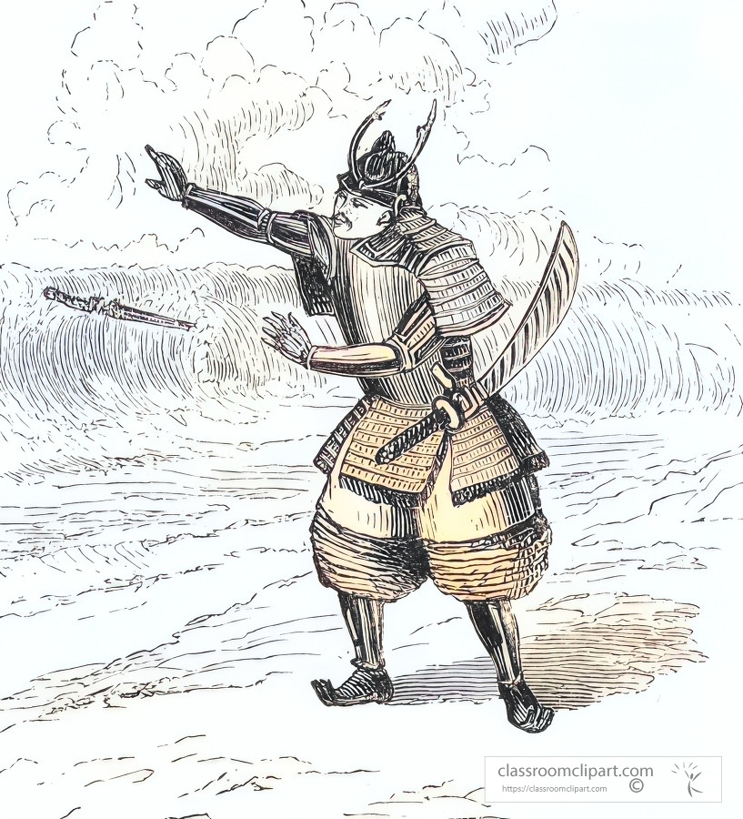 Asia Illustrations-vignette from national bank notes in japan colorized ...