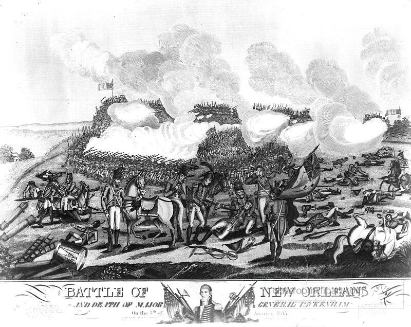 Andrew Jackson Battle of New Orleans - Classroom Clip Art