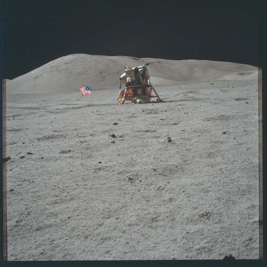 apollo 17 mission moon landing 136 - Classroom Clip Art