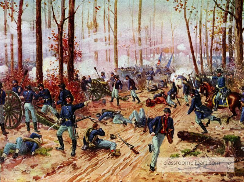 Battle of Shiloh - Classroom Clip Art