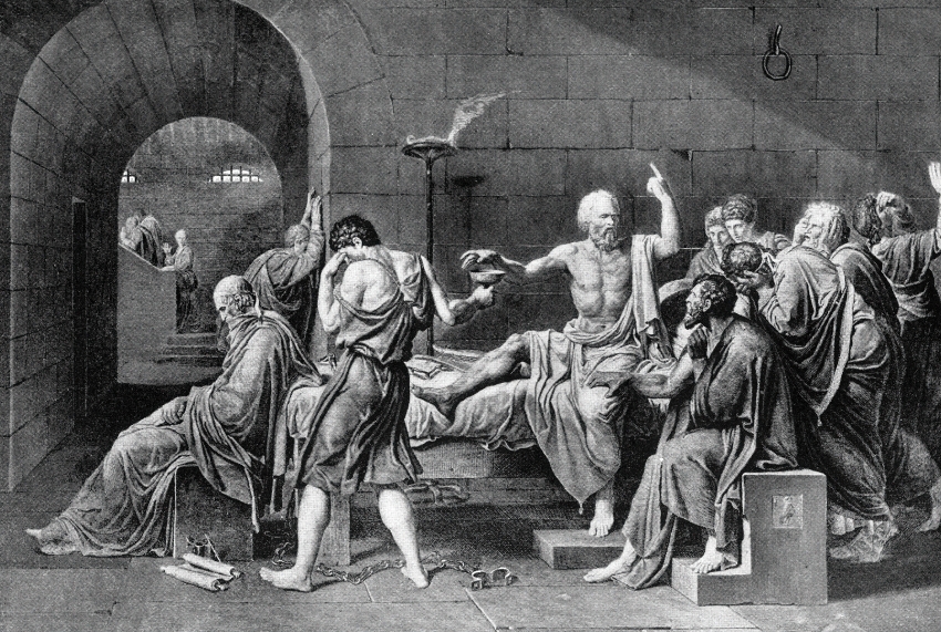 Death of Socrates - Classroom Clip Art
