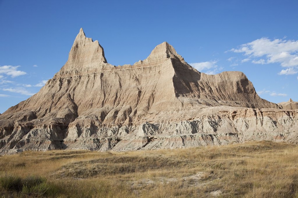 eroded buttes Badlands National - Classroom Clip Art