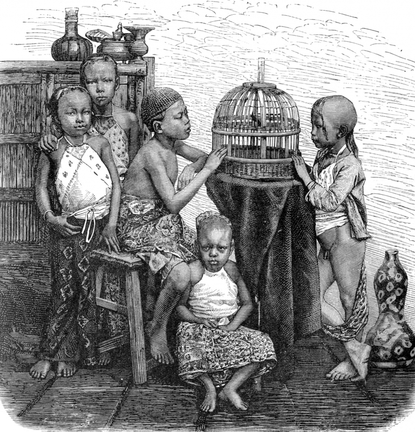 Malay Children - Classroom Clipart