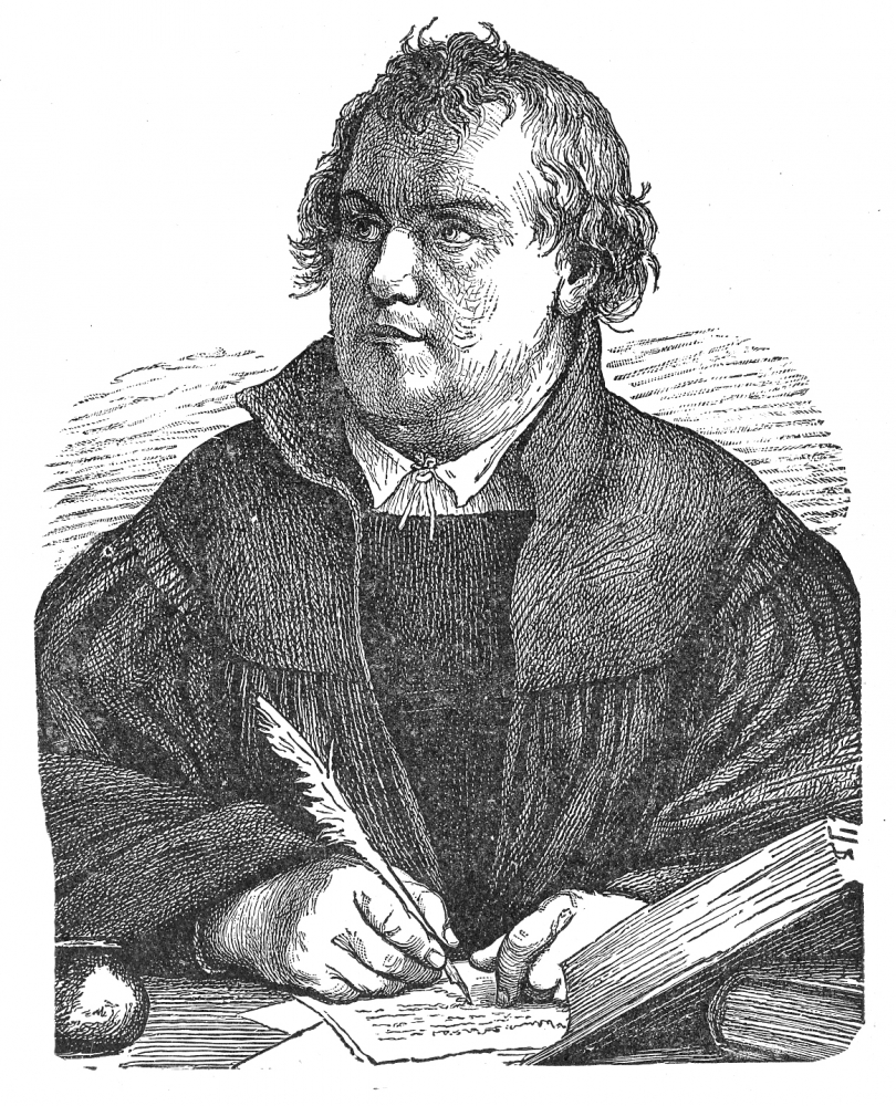Martin Luther - Classroom Clip Art
