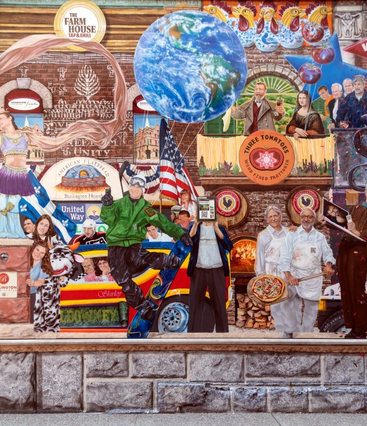 mural Patrick Leahy Way in Burlington - Classroom Clip Art