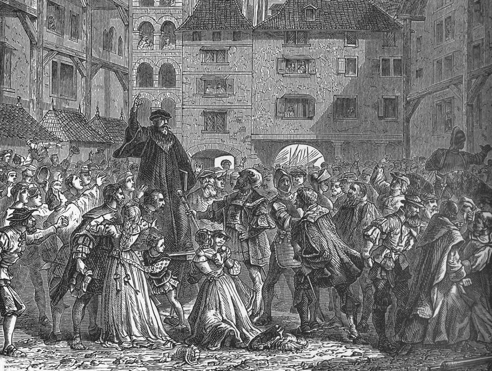Preachers of the reformation - Classroom Clip Art