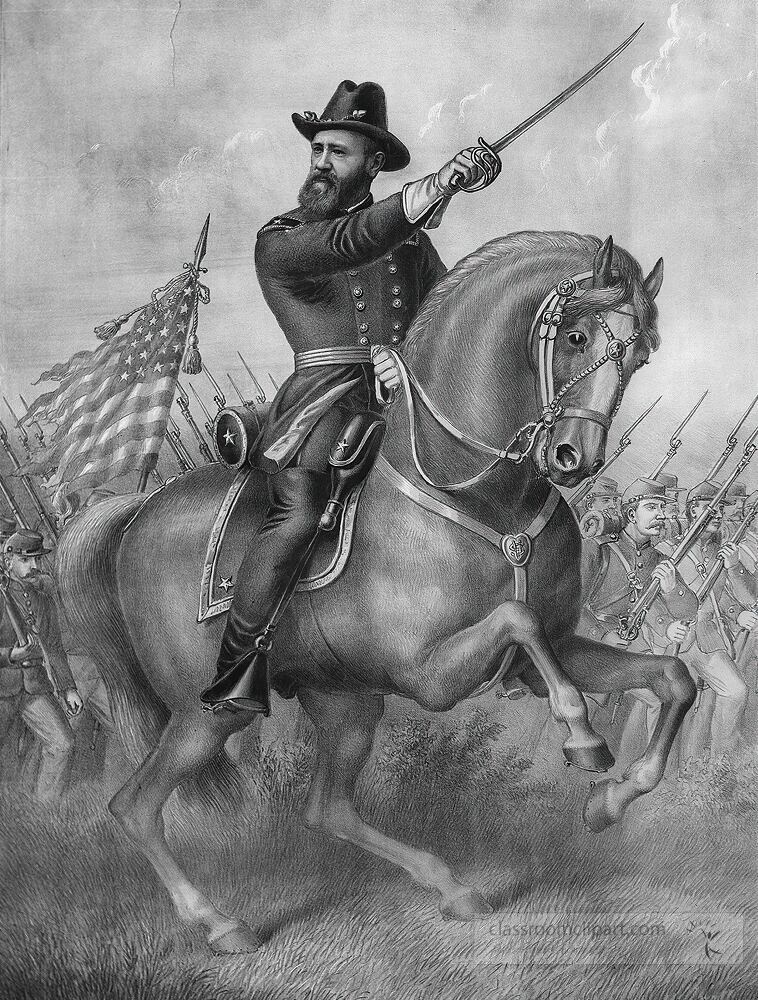 President Benjamin Harrison - Classroom Clipart