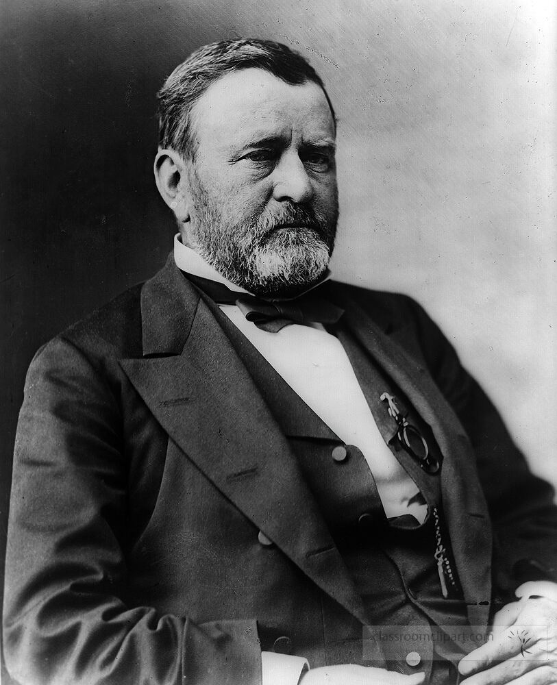 President Ulysses S. Grant - Classroom Clip Art