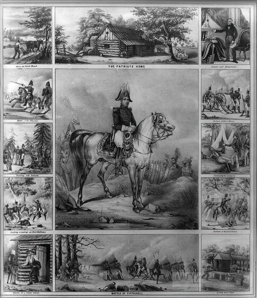 President William Henry Harrison - Classroom Clip Art