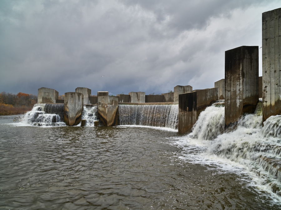 Stepping Stone Falls in Genesee Michigan - Classroom Clip Art